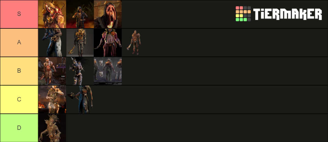 DBD Hallowen Skins Tier List (Community Rankings) - TierMaker