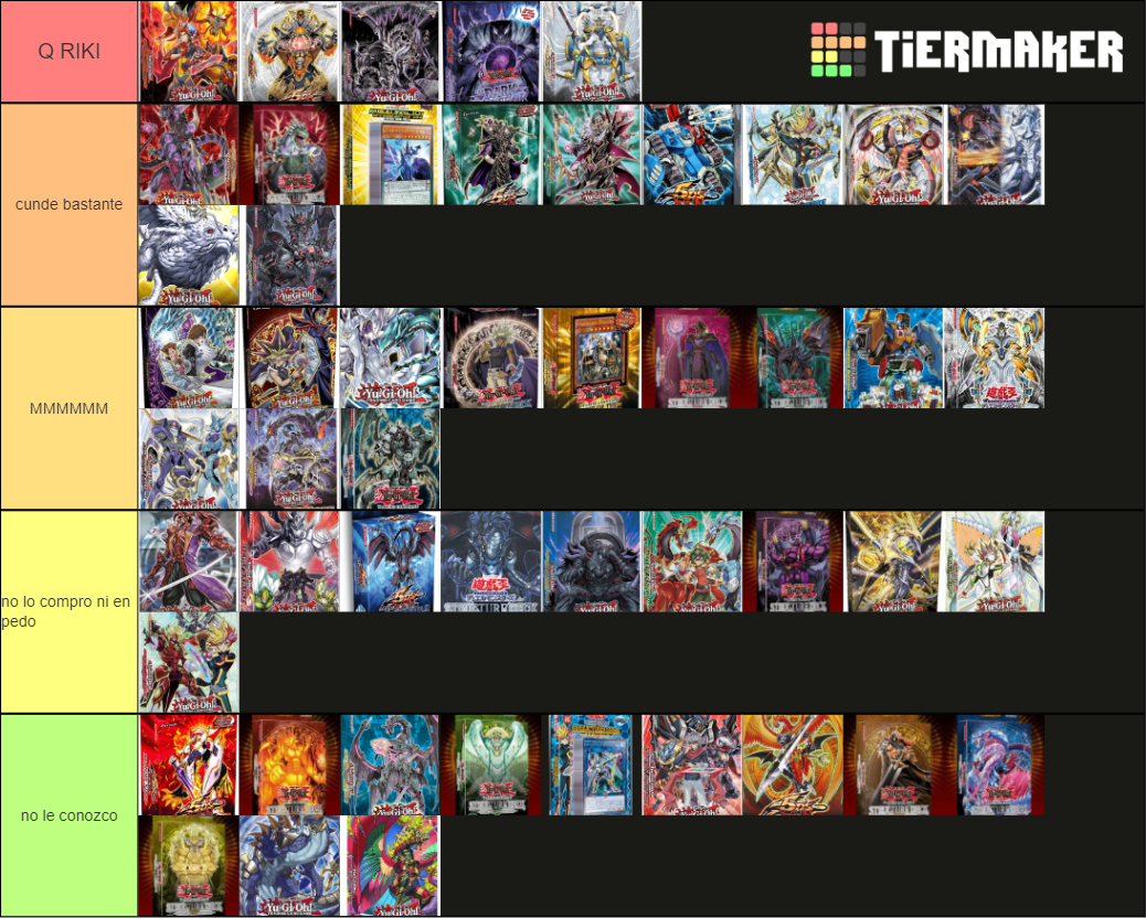 Yugioh structure deck Tier List (Community Rankings) - TierMaker