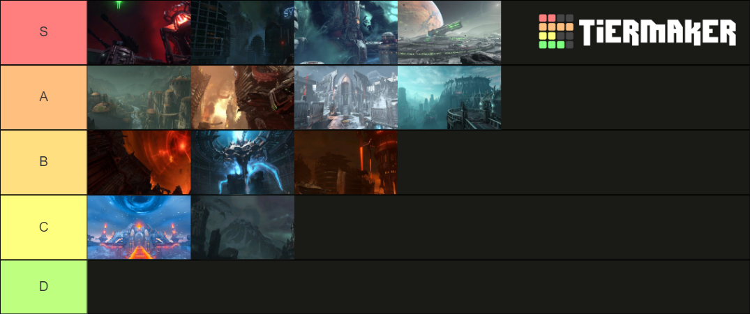 DOOM Eternal Missions Tier List (Community Rankings) - TierMaker