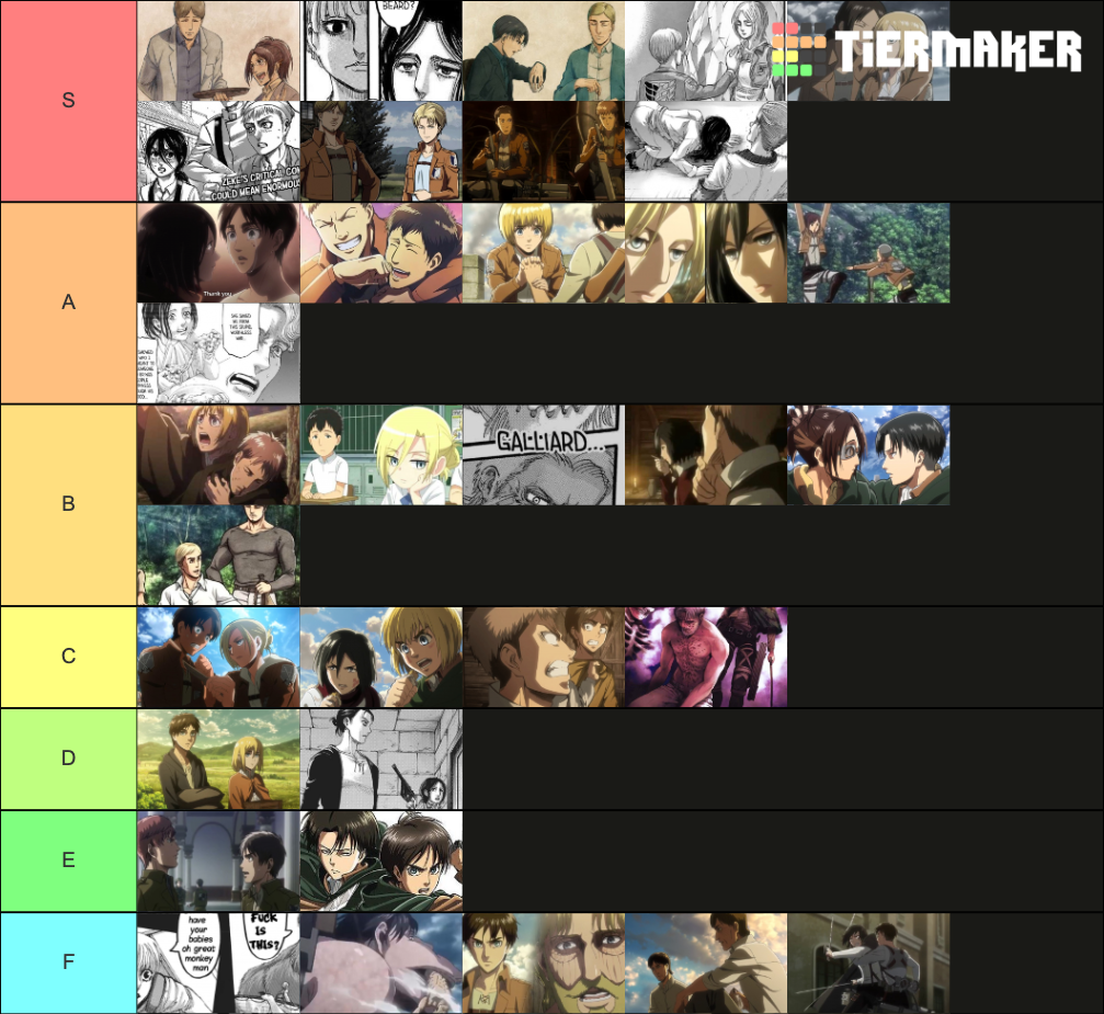 Attack on Titan Ship Tier List (Community Rankings) - TierMaker