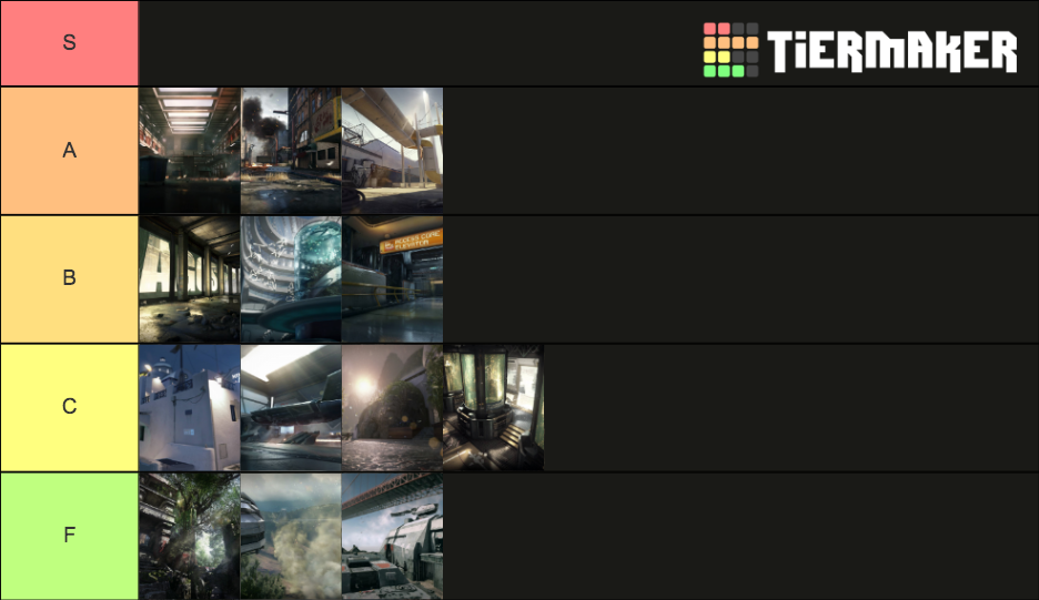 Advanced Warfare Maps Tier List (Community Rankings) - TierMaker