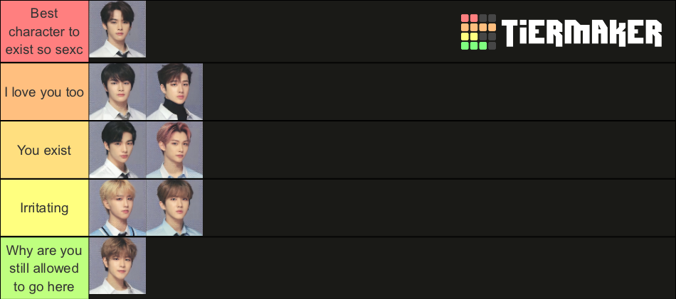 Infamy Char Rank Tier List (Community Rankings) - TierMaker