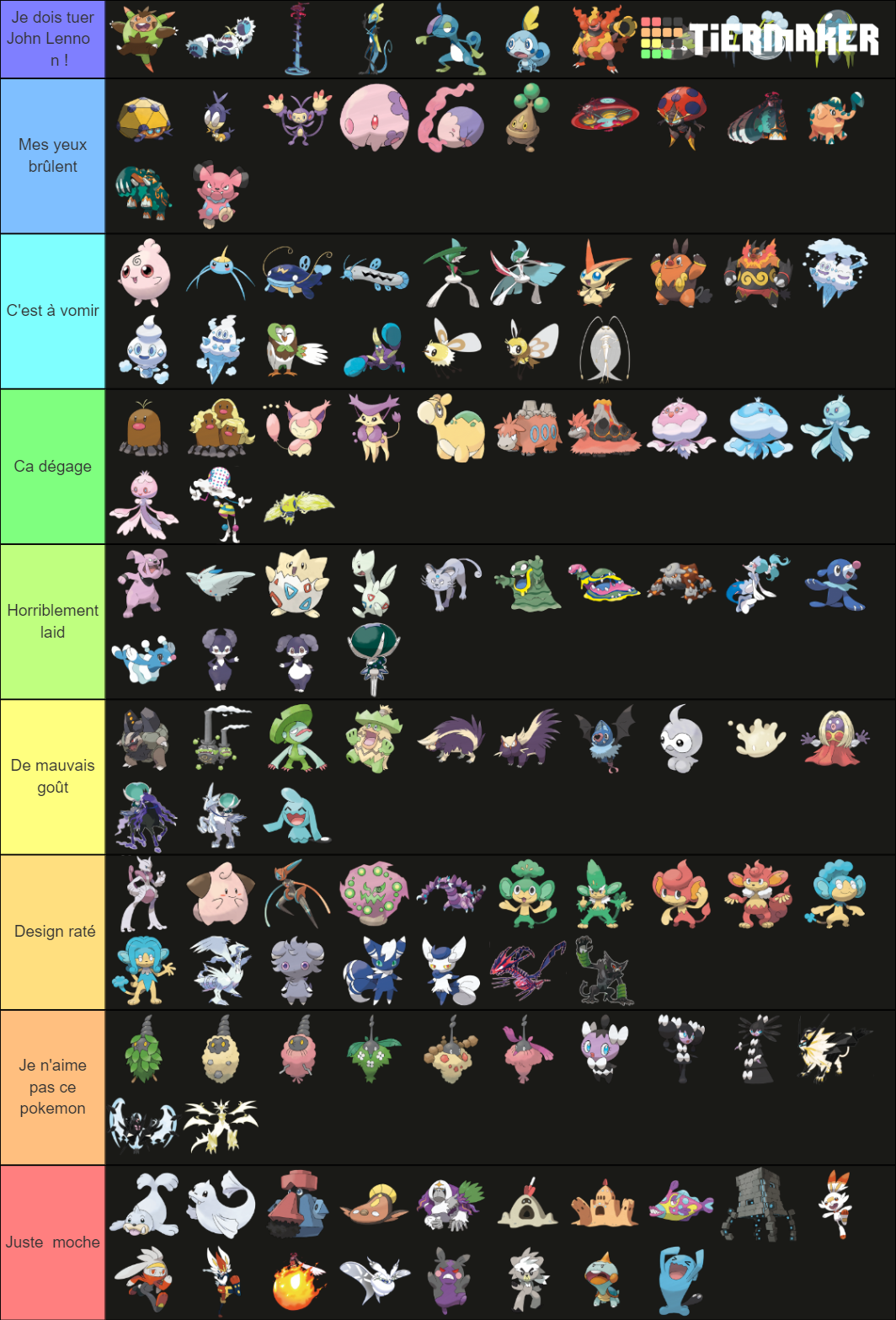 Worst Pokemon Ever Tier List (Community Rankings) - TierMaker