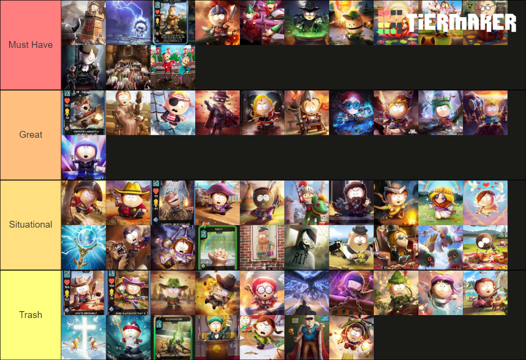 SPPD Commons and Rares Tier List (Community Rankings) - TierMaker