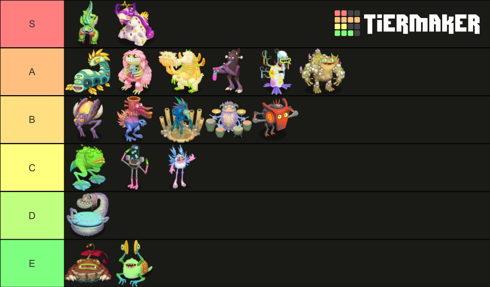 My Singing Monsters Wublins Tier List (Community Rankings) - TierMaker My Singing Monsters Wublins Tier List (Community Rankings) - TierMaker
