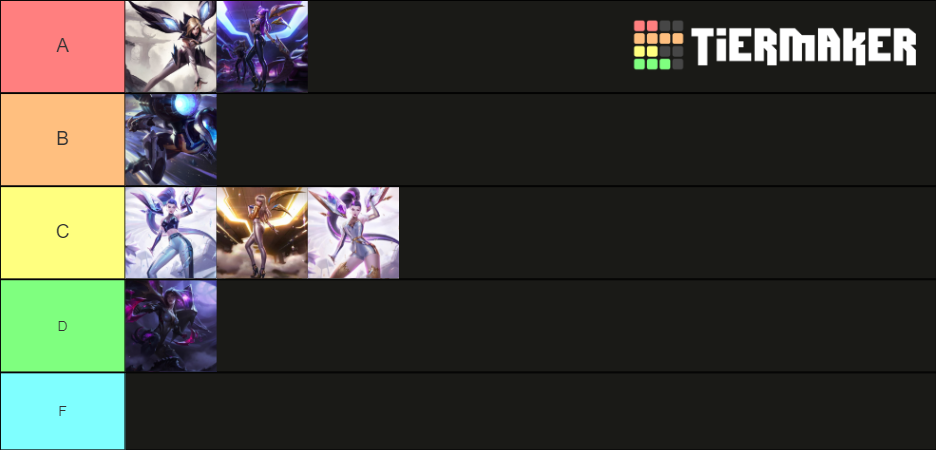 kaisa skins Tier List (Community Rankings) - TierMaker