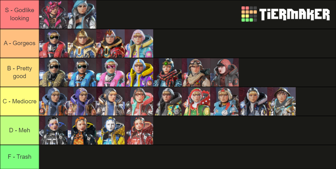 Wattson Skins Season 9 (Apex Legends) Tier List (Community Rankings) - TierMaker