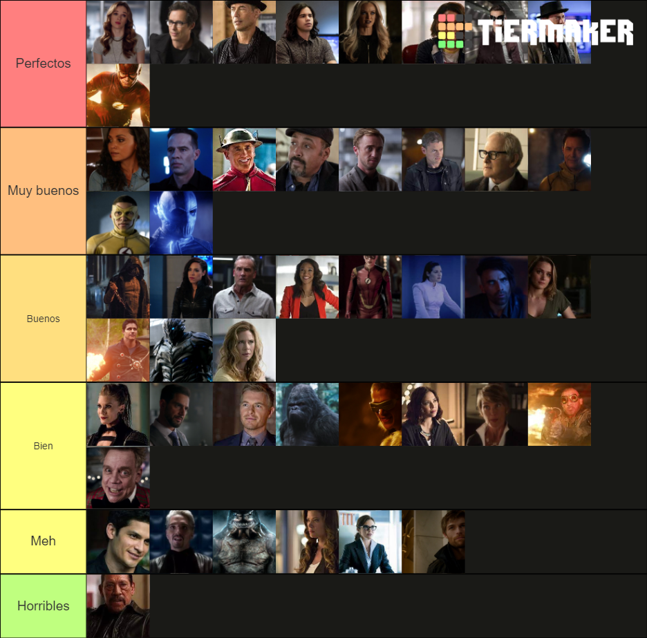 The Flash characters ranked Tier List (Community Rankings) - TierMaker