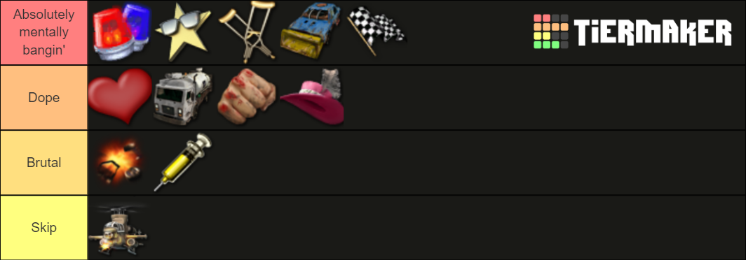 Saints row 2 activity Tier List (Community Rankings) - TierMaker