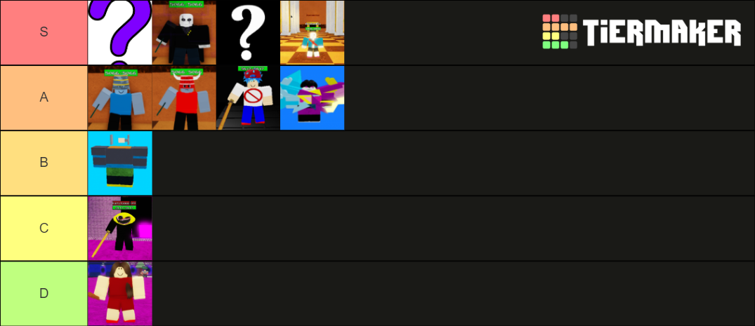 UTD Skins Tier List (Community Rankings) - TierMaker