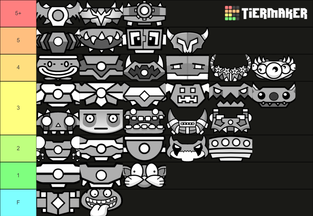 geometry dash ufo #5 Tier List (Community Rankings) - TierMaker