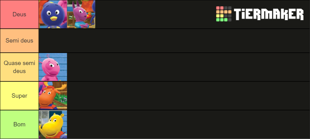 Backyardigans Tier List (Community Rankings) - TierMaker
