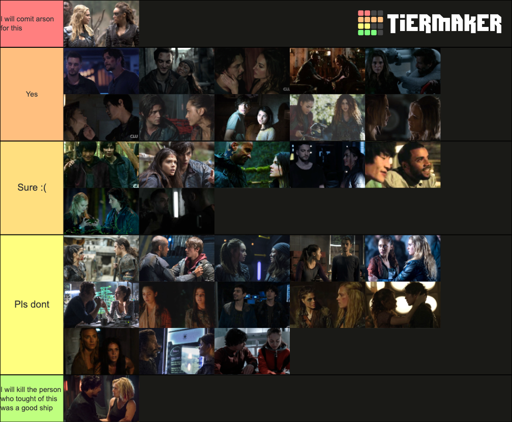 The 100 Ships Tier List (Community Rankings) - TierMaker