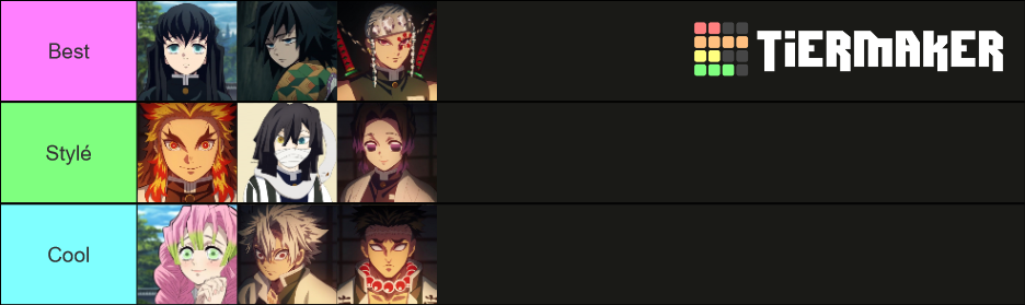 demon slayer pillars Tier List (Community Rankings) - TierMaker