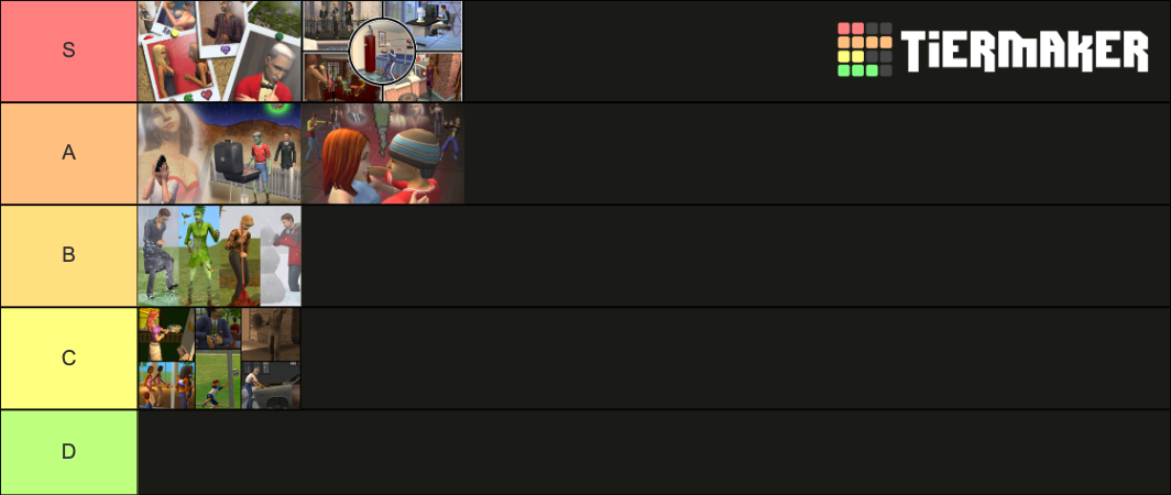 The Sims 2 Neighborhoods Tier List (Community Rankings) - TierMaker