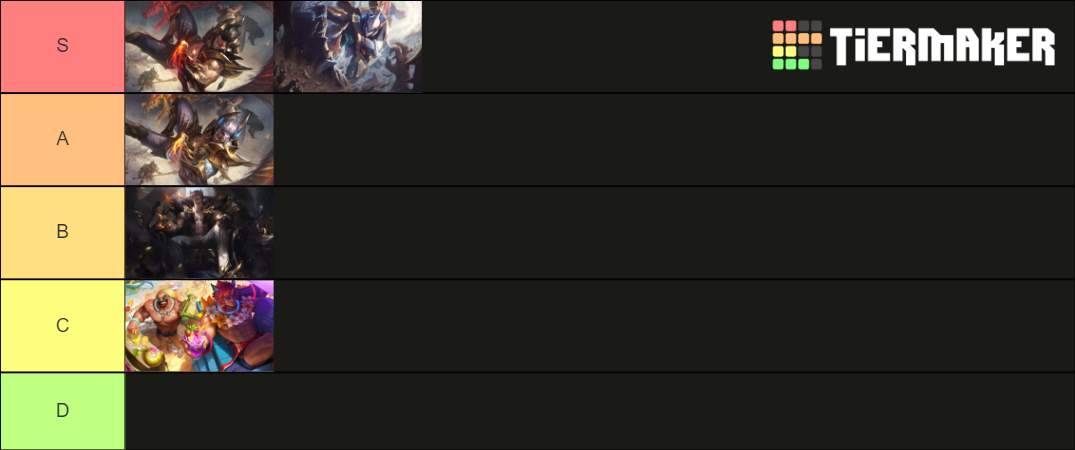 Sett Skins Tier List (Community Rankings) - TierMaker