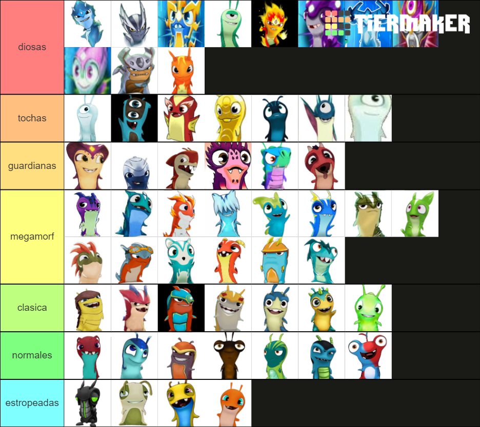 slugterra Tier List (Community Rankings) - TierMaker