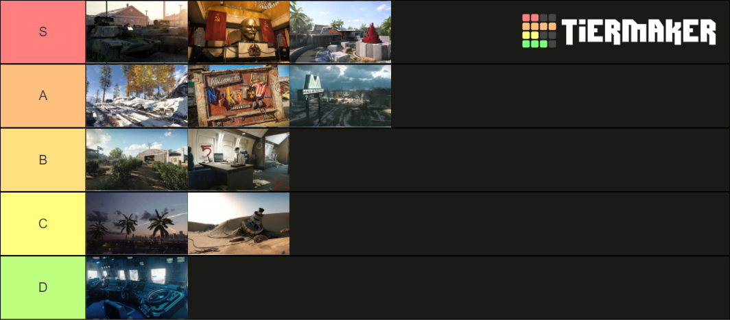 COD Cold War All 6v6 Multiplayer Maps Updated Tier List (Community ...