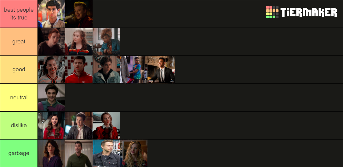 HSMTMTS Characters (+S2) Tier List (Community Rankings) - TierMaker