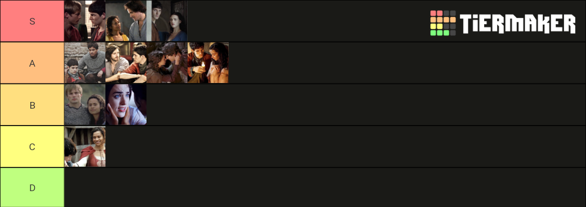 BBC Merlin Ships Tier List (Community Rankings) - TierMaker