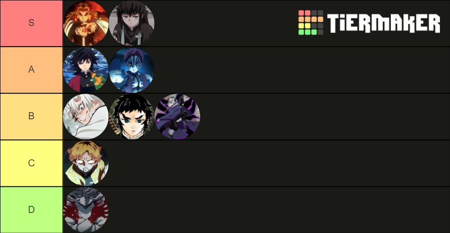 Demon Fall (UPDATE 2.0!!) Tier List (Community Rankings) - TierMaker