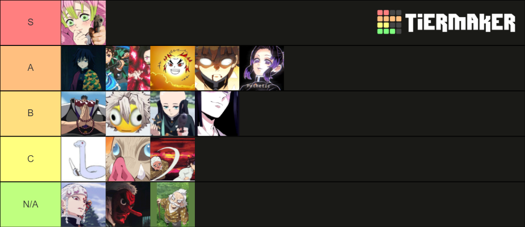 Demon fall | Clan Tier List (Community Rankings) - TierMaker