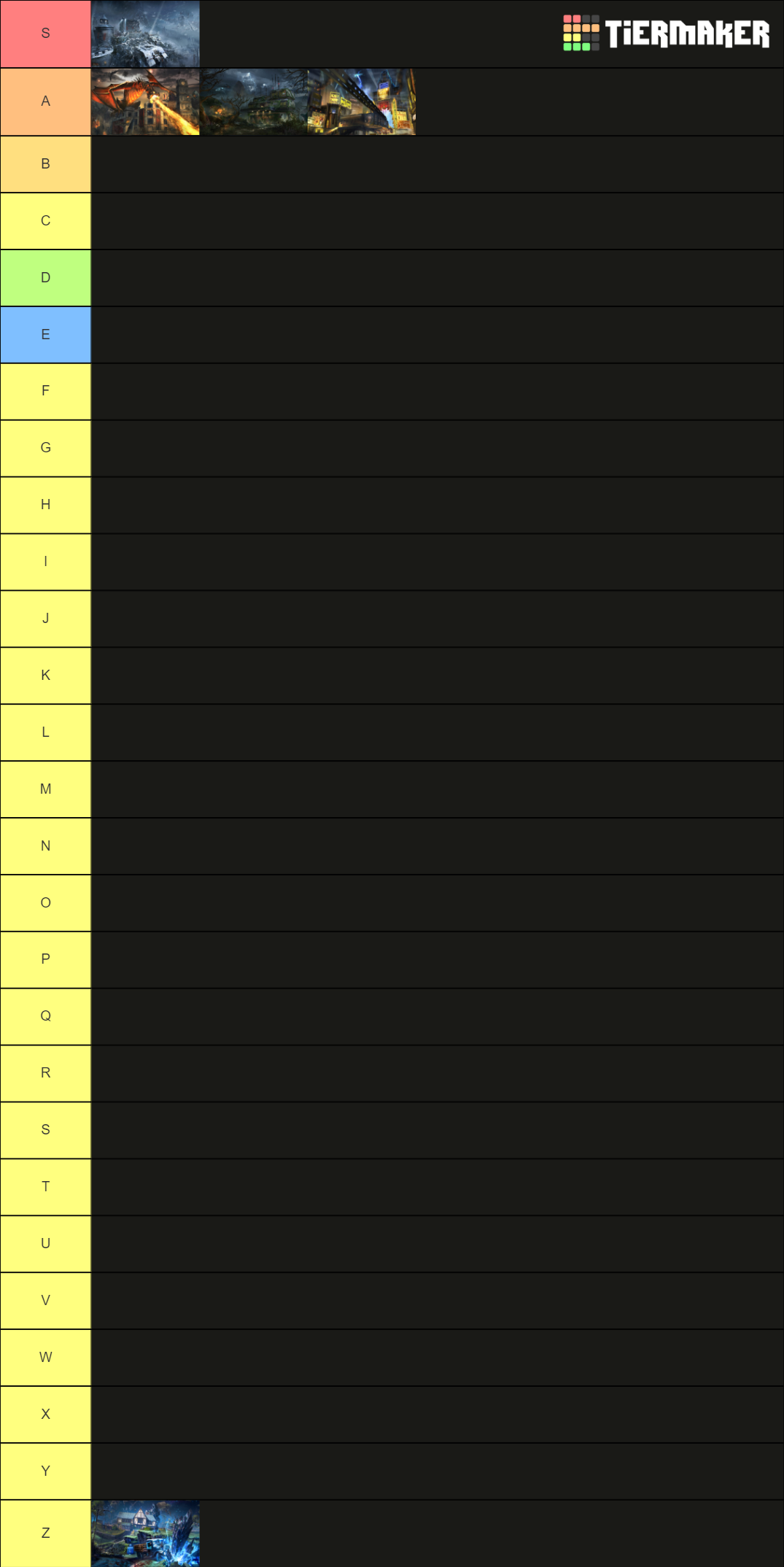 Call of Duty : Black Ops 3 Zombies Maps Tier List (Community Rankings ...