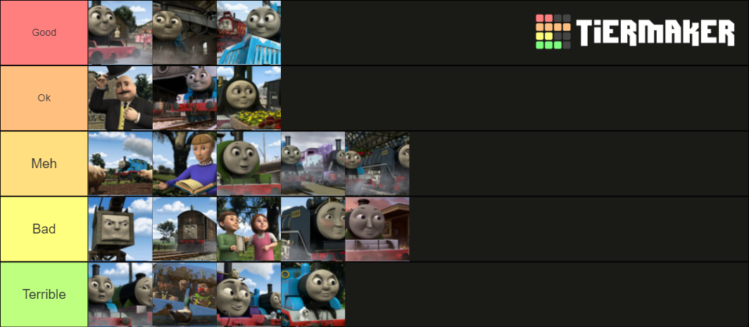 Thomas And Friends Season 13 Tier List (Community Rankings) - TierMaker