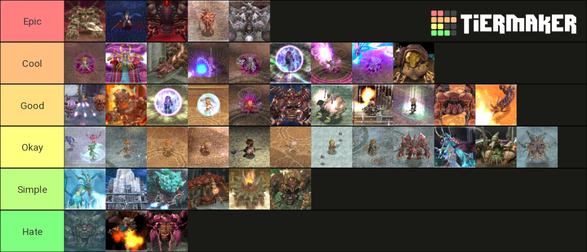 Ys Arks Engine Boss Tier List (Community Rankings) - TierMaker