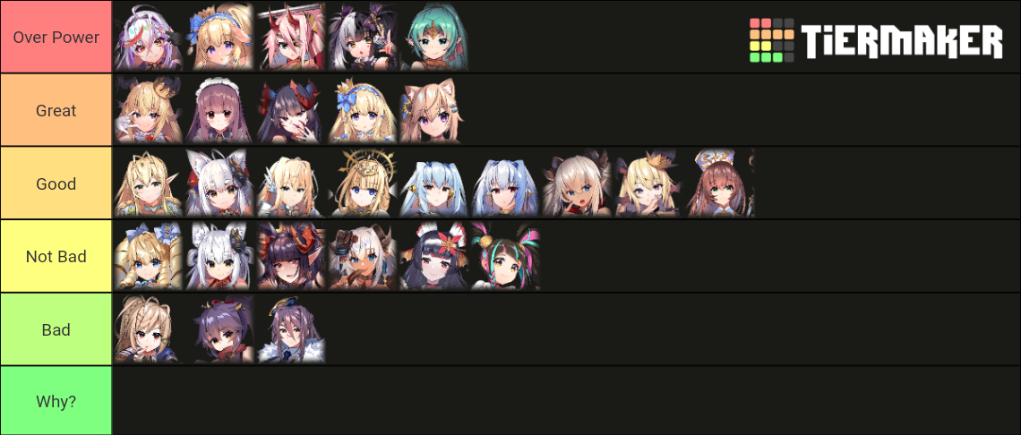 TenkafuMA Tier List (Community Rankings) - TierMaker