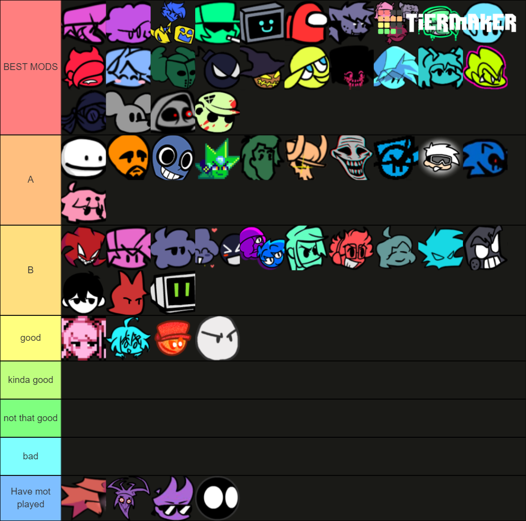 FNF Mods Tier List (Community Rankings) - TierMaker