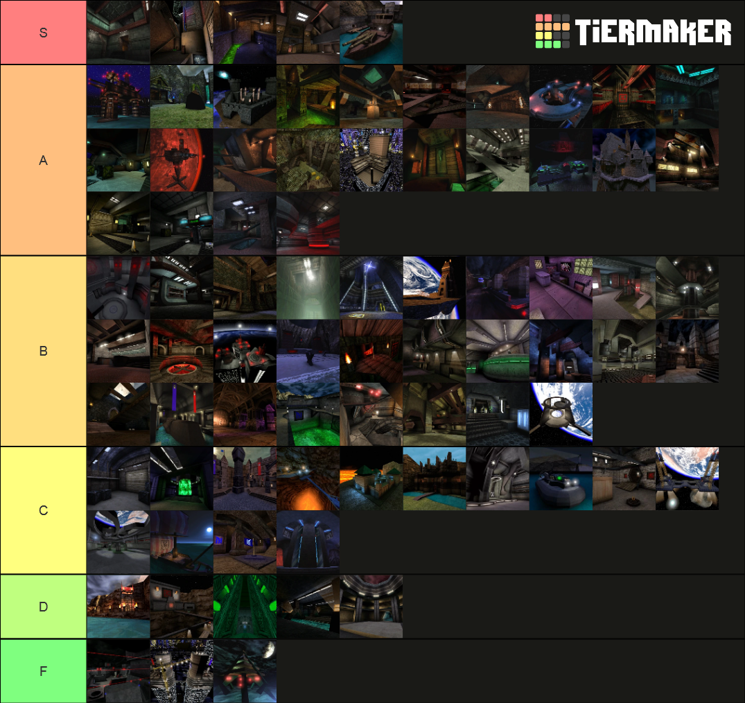 Unreal Tournament Official Maps (UT99) Tier List (Community Rankings ...