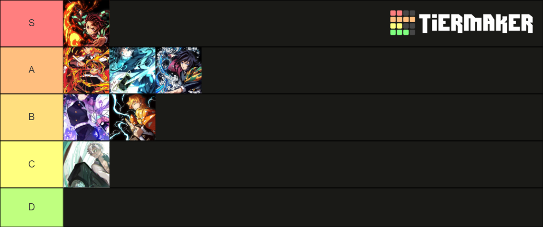 Demonfall breathings Tier List (Community Rankings) - TierMaker