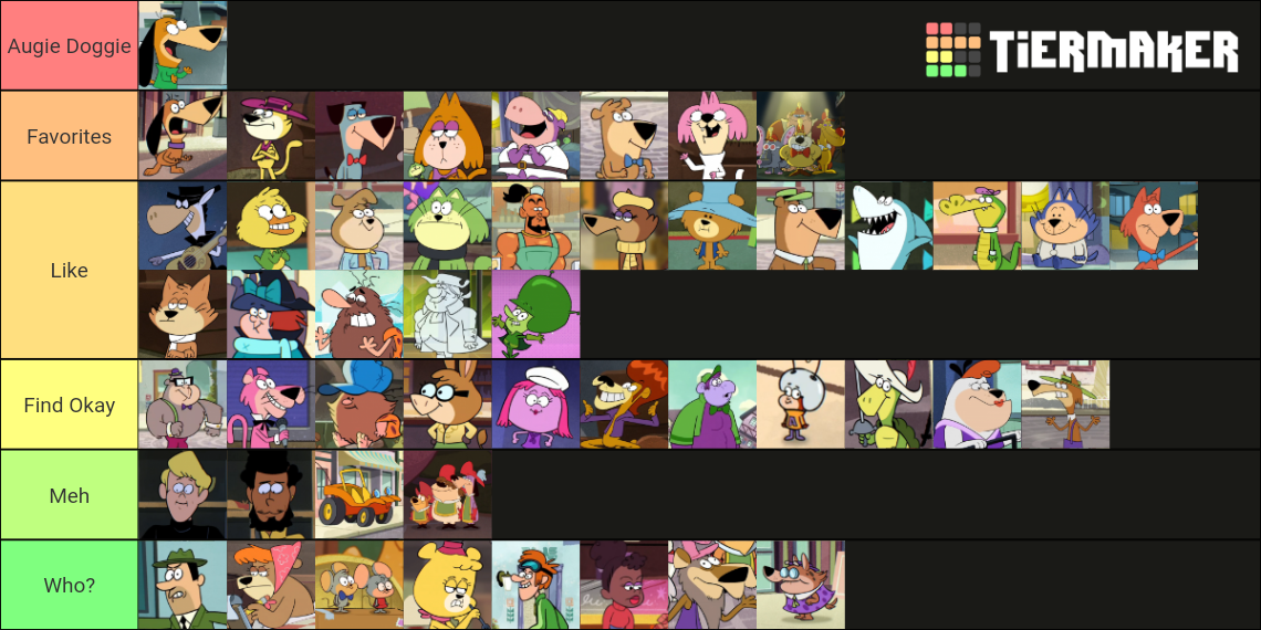 Jellystone! Characters Tier List (Community Rankings) - TierMaker