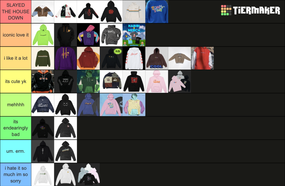 dream smp streamers merch Tier List (Community Rankings) - TierMaker