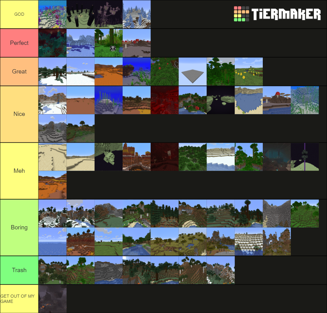 All Minecraft Biomes So Far 1 16 Tier List Community Rankings all-minecraft-biomes-so-far-1-16-tier-list-community-rankings