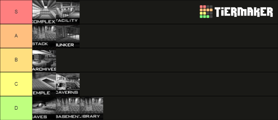 Goldeneye 007 N64 Multiplayer Maps Tier List (Community Rankings ...