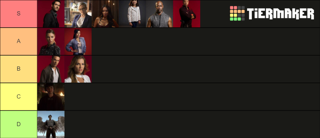 Lucifer Characters Tier List (Community Rankings) - TierMaker