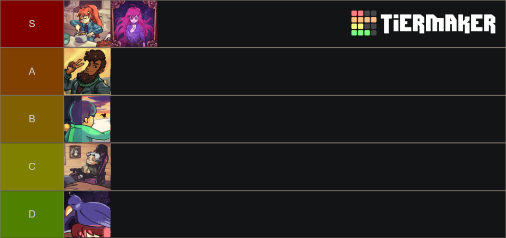 Celeste Characters Tier List (Community Rankings) - TierMaker