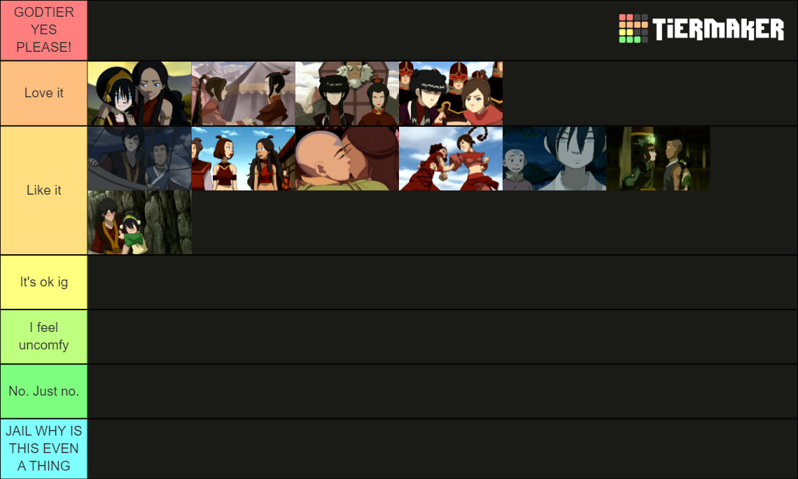 Atla ships Tier List (Community Rankings) - TierMaker