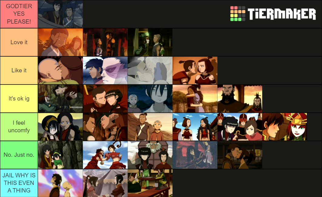 Atla ships Tier List (Community Rankings) - TierMaker