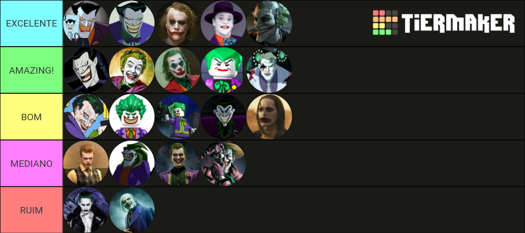 The Ultimate Joker Tier List (Community Rankings) - TierMaker