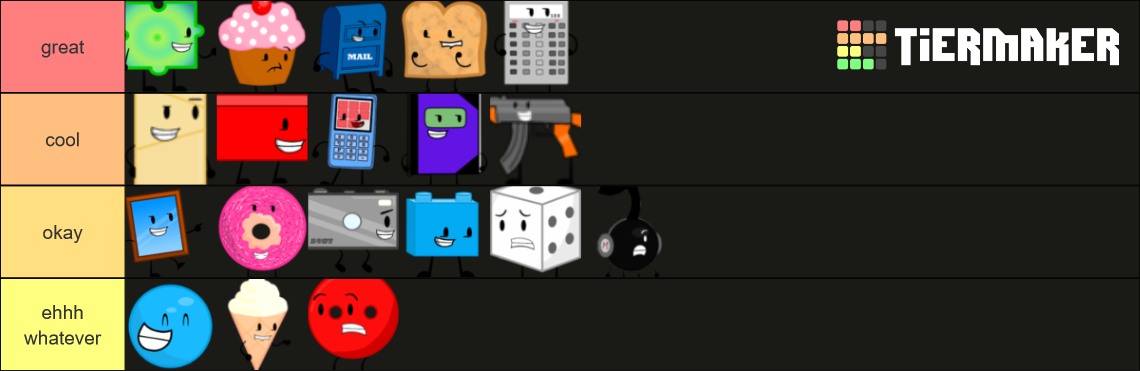 Object mayhem Tier List (Community Rankings) - TierMaker