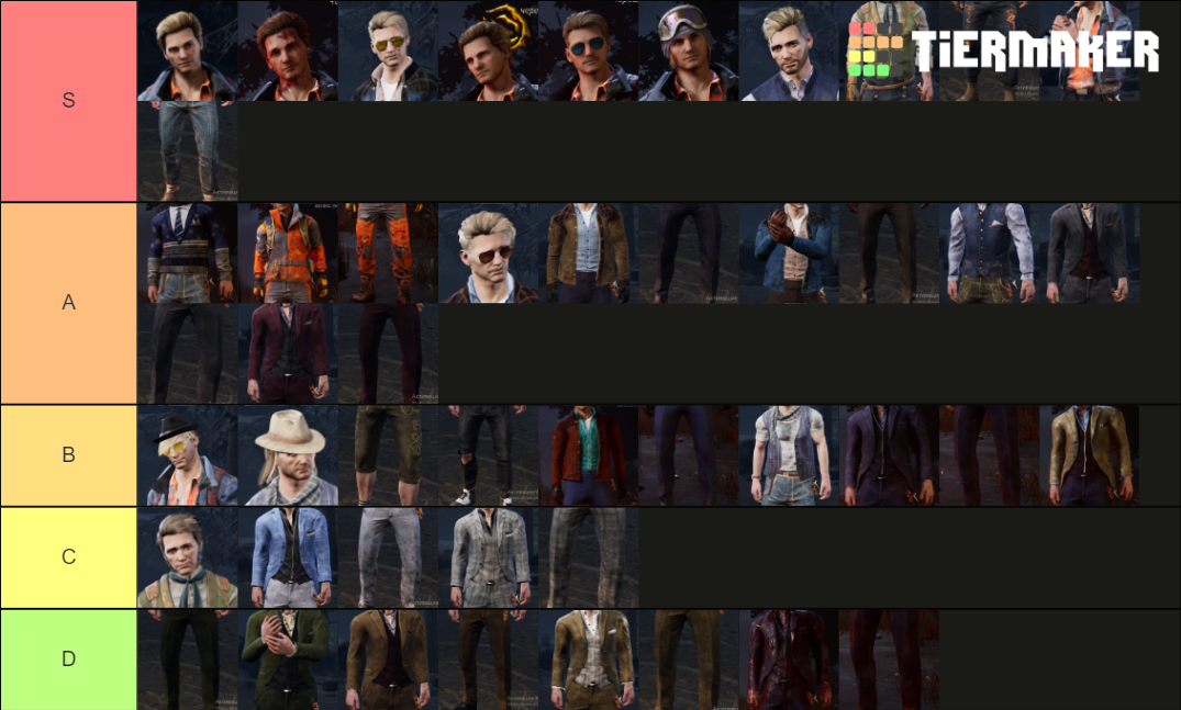 Felix Richter skins Tier List (Community Rankings) - TierMaker