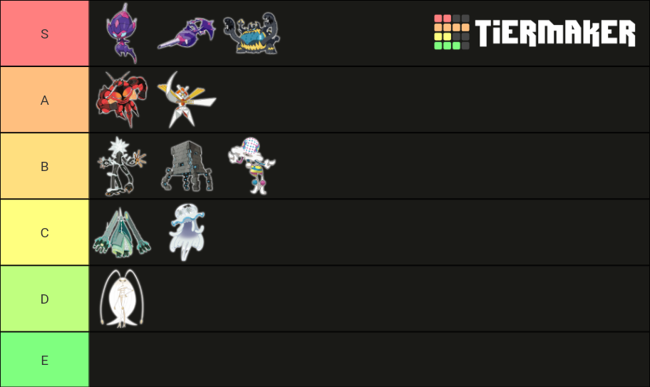 Ulta beast Tier List (Community Rankings) - TierMaker