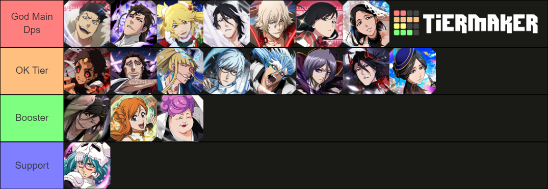 Soul Reaper Range NosfeTTV Tier List (Community Rankings) - TierMaker