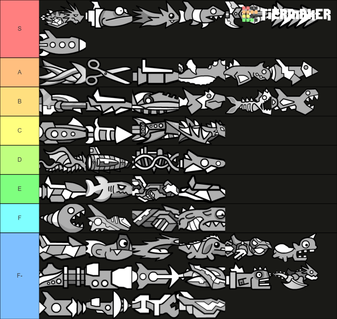 All Geometry dash Ships 2.11 Tier List (Community Rankings) - TierMaker