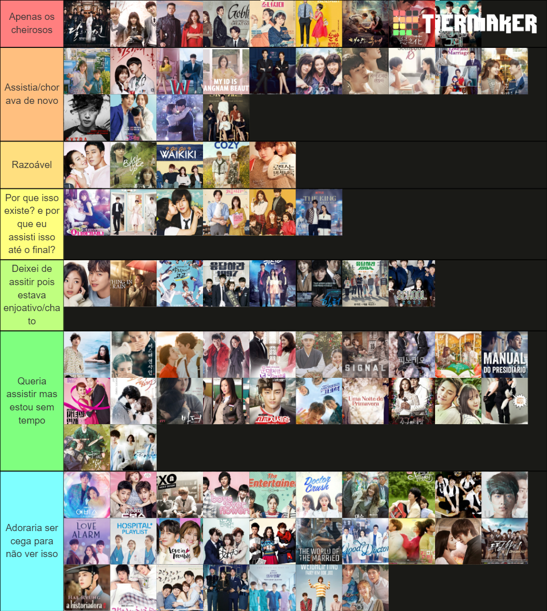 Korean Dramas Tier List (Community Rankings) - TierMaker
