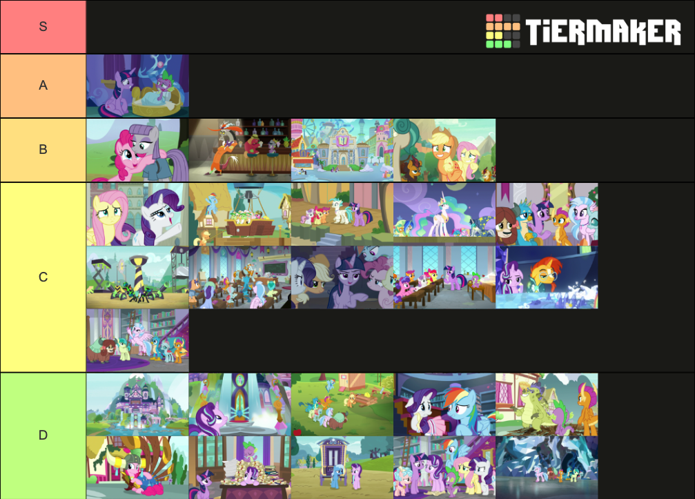 My Little Pony Season 8 Episode Tier List (Community Rankings) - TierMaker
