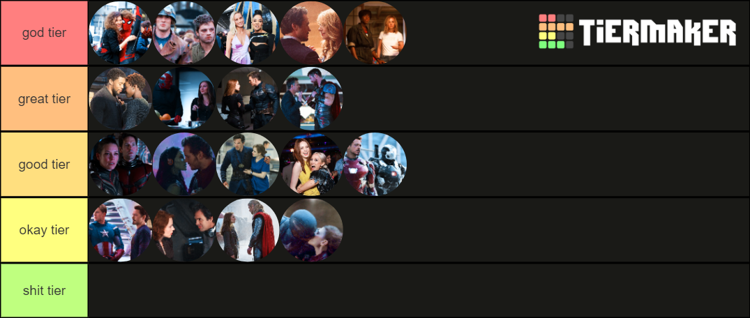 marvel ships Tier List (Community Rankings) - TierMaker